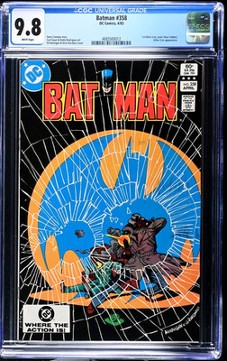 Batman #358 CGC 9.8 WP NM/MT DC Comics 1983 1st Killer Croc cover v1 | eBay