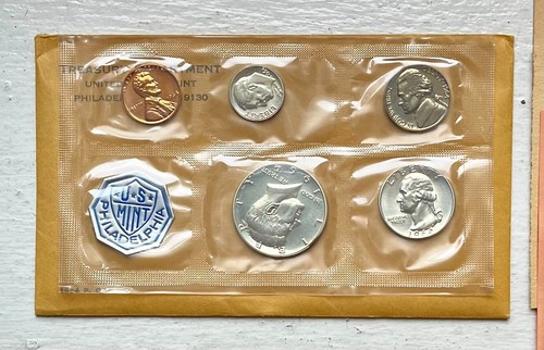 AUTHENTIC! 1964 SILVER PROOF SET COMPLETE ORIG'L PACKAGING | eBay