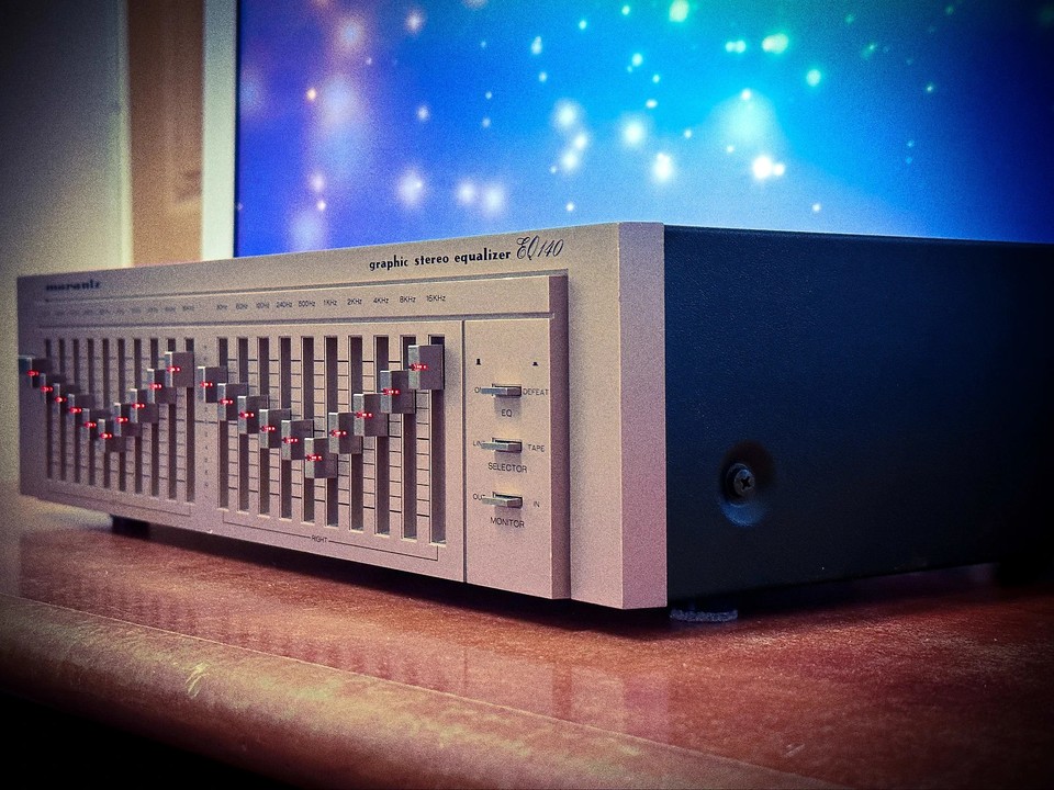 MARANTZ EQ-140 ROSE GOLD 🌈RaRe🌈 Vintage Stereo Graphic Equalizer | eBay