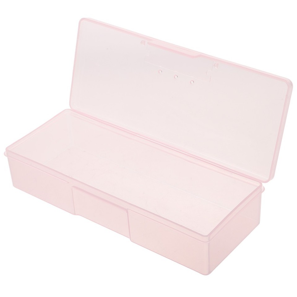 Transparent Nail Storage Box For Organizing Nail Tools And Accessories ...