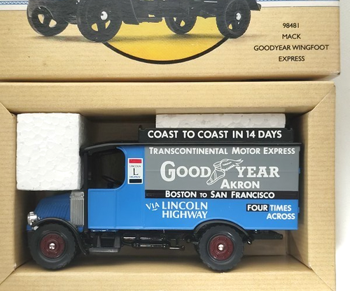 Corgi Classics 1:50 1941 Mack Truck Goodyear Wingfoot Express Diecast ...