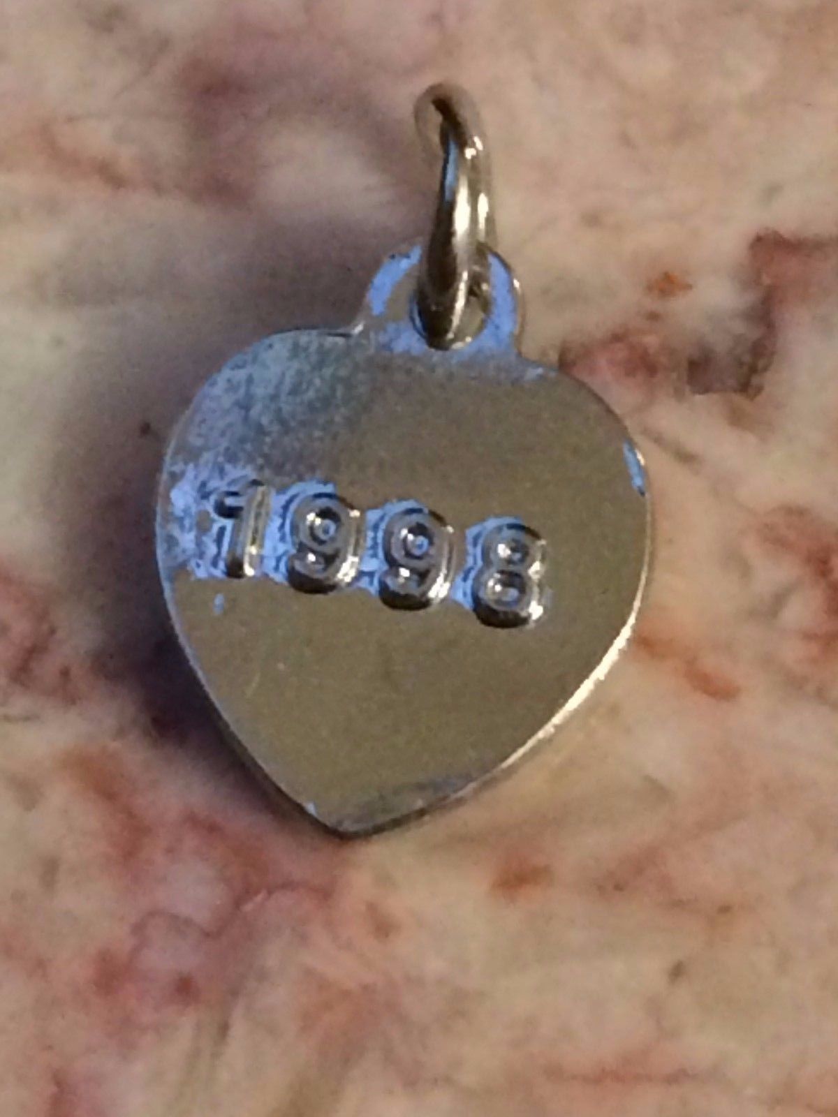 1998 Year Pendant Silver Metal Charm Marked BEO 1998 Beta Sigma Phi | eBay