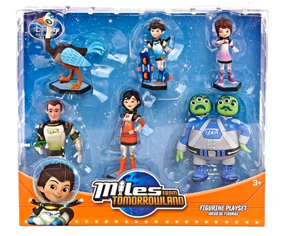 Tomorrowland Cake Toppers Play Set Figures 6 Piece Disney Junior | eBay