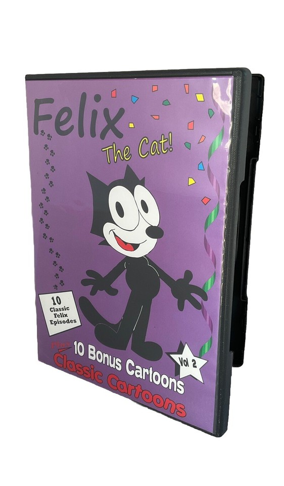 Felix The Cat! Vol. 2 Classic Cartoons DVD (10 Classic Felix Episodes ...