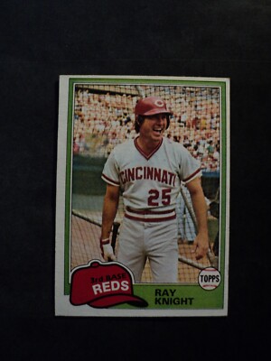 1981 Topps #325 Ray Knight Cincinnati Reds EX AUCT#6612 | eBay