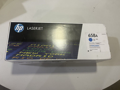 HP 658A W2001A LASERJET GENUINE CYAN TONER CARTRIDGE | eBay