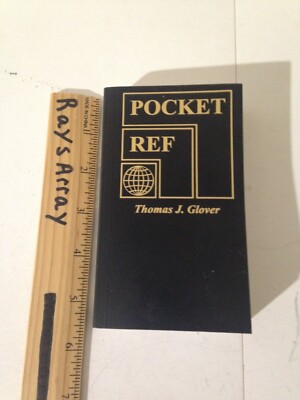 POCKET REF Book by Thomas Glover, 3rd Ed, Reference on About Everything ...