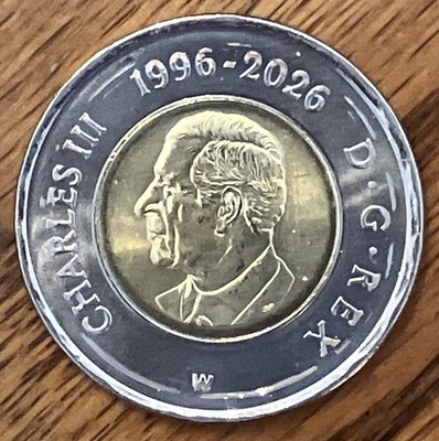 1996-2026 30th ANN. Canada $2 toonie coin *75% off comb. shipping* roll ...