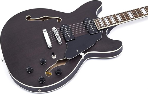 Grote GT335-04 Jazz Electric Guitar Flame Maple top Semi-Hollow Body ...