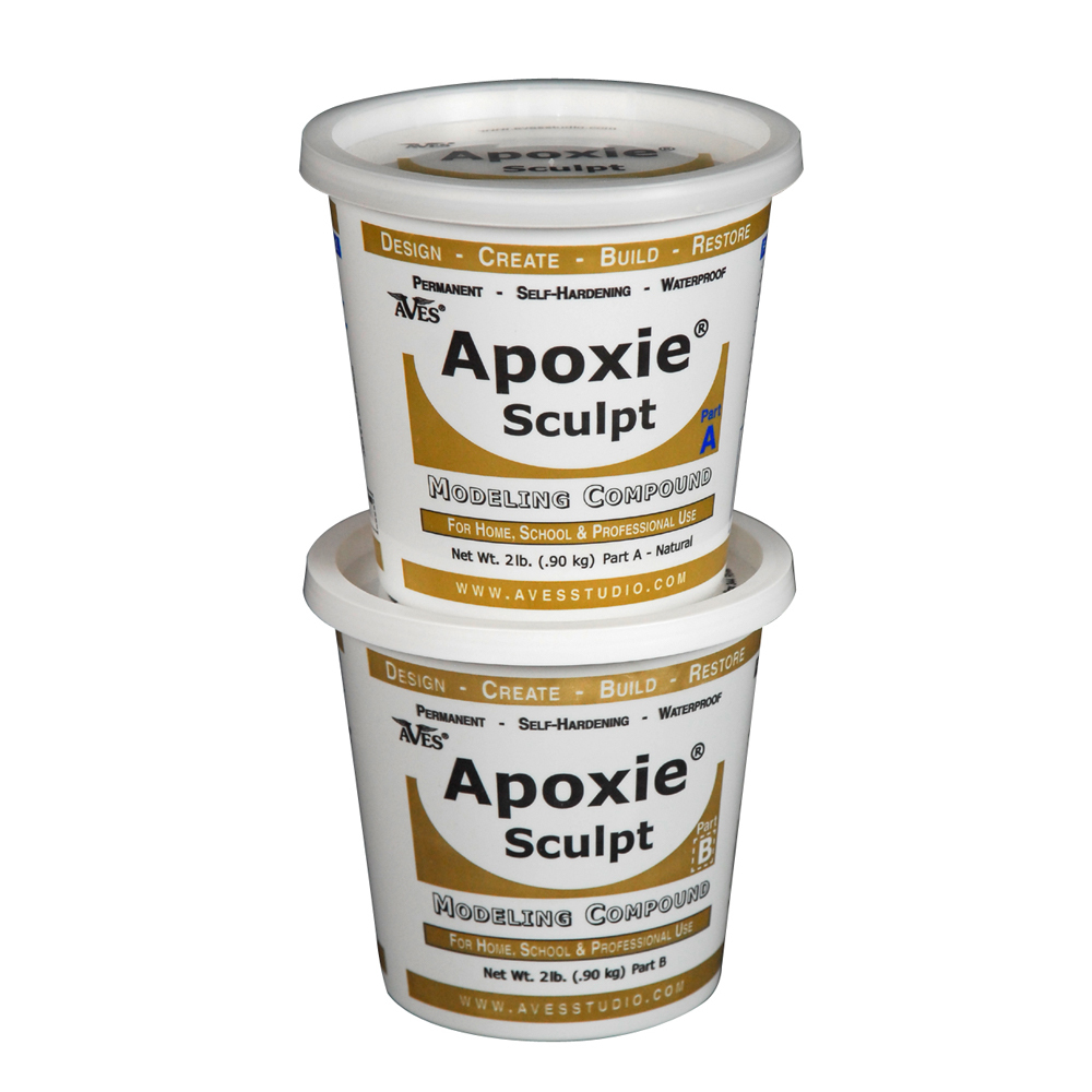 Aves Apoxie Sculpt - 4 lb - Natural Color - Self-hardening Epoxy Clay ...
