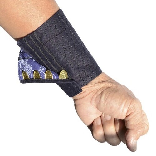 Sokaido: XL size Arm guard Ninja arm sleeves Blue Dragon liner wrist ...