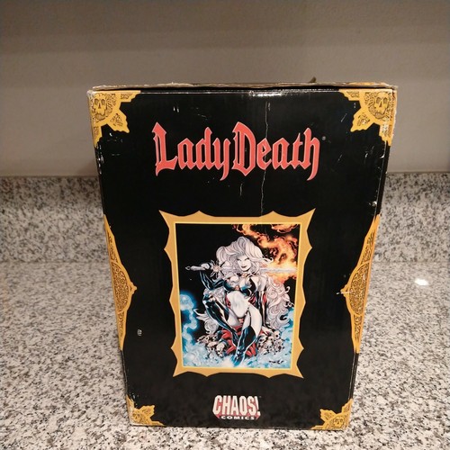 Lady Death & Purgatori Book Ends Figure Statue in Box Limited Edition ...