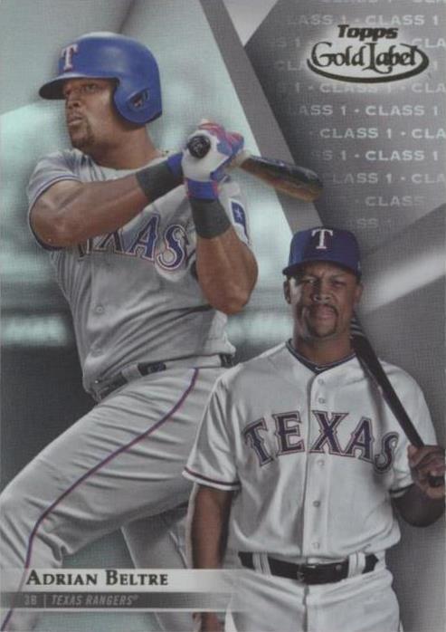 2018 Topps Gold Label - Adrian Beltre #93 Class 1 for sale online | eBay