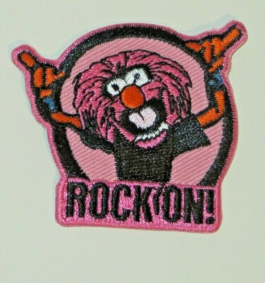 Sesame Street ANIMAL ROCK ON Embroidered 2" Iron/Sew On PATCH | eBay