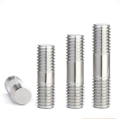 Double End Threaded Rod Plug Rod Screw L 20--200mm 304 Stainless Steel ...