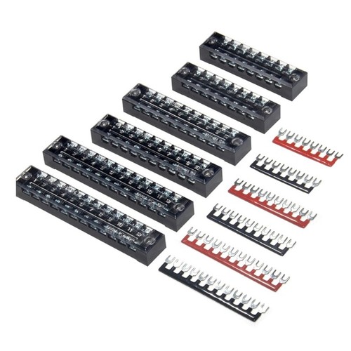 15A Pre Insulated Double Row Terminals Block for Efficient Current ...