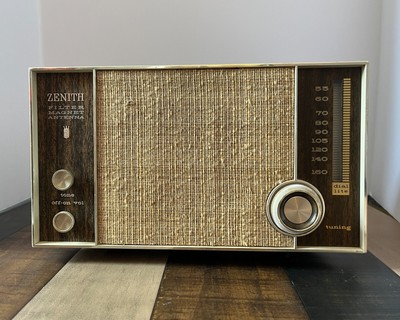 Vintage 1950's Zenith Model Z Filter Magnet Antenna Radio 120 V - PARTS ...
