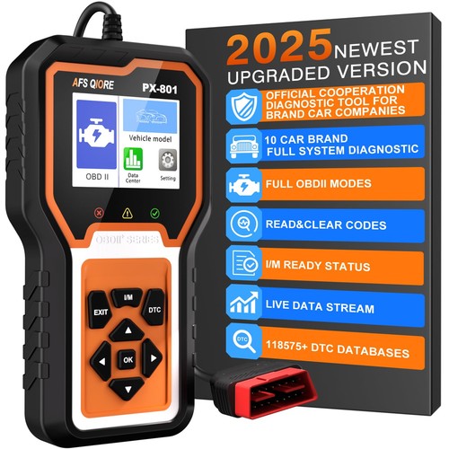 OBD2 Scanner Car Code Reader for Nissan Toyota Honda Ford Hyundai Kia ...