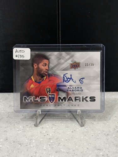2012 Upper Deck MLS Marks #MA-AS Alvaro Rubio Auto #/35 | eBay