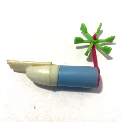 Vintage Multicolor Pinwheel Whistle 2-1/2" RARE FIND | eBay