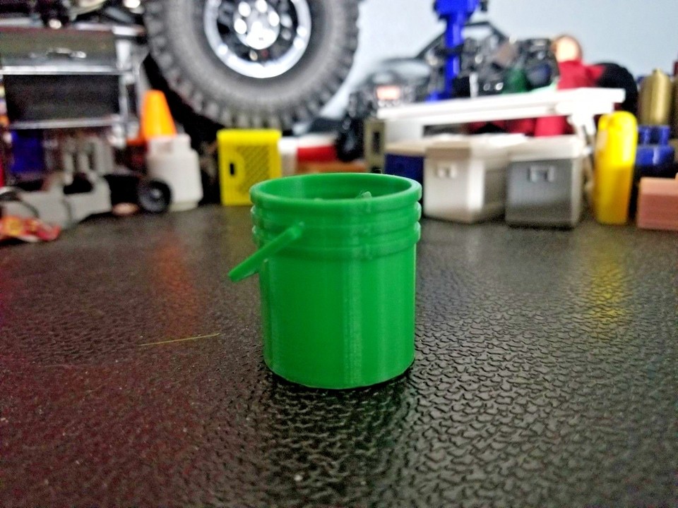 Choose Color RC 1/10 Scale Paint Bucket 5 Gallon Rock Crawler Truck ...