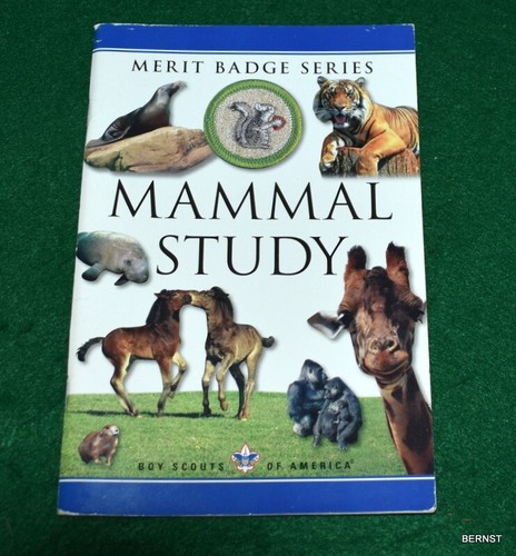 2008 BOY SCOUT MERIT BADGE BOOK - MAMMAL STUDY | eBay
