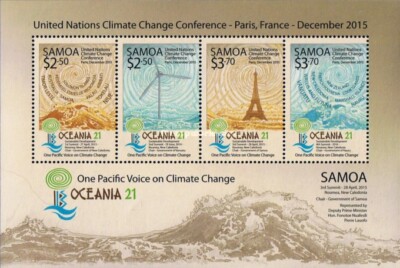 Samoa 2015 - UN Climate Change Conference, Paris, France - Miniature ...