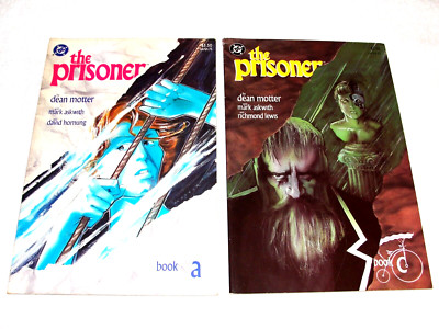 The Prisoner Book #'s 1 (a), 3 (c) ...of 4-Part Series, (1988, DC), 7.0 ...