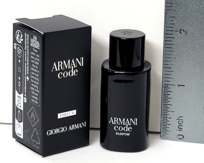ARMANI Code PARFUM 0.23 fl oz by GIORGIO ARMANI (MINIATURE SPLASH for ...