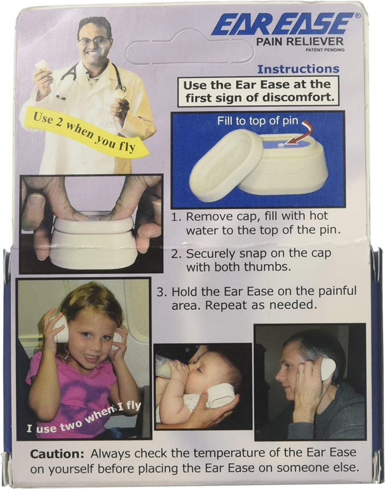 Ear Ease Pain Reliever for Adults, Children & Senior Citizens-Natural ...