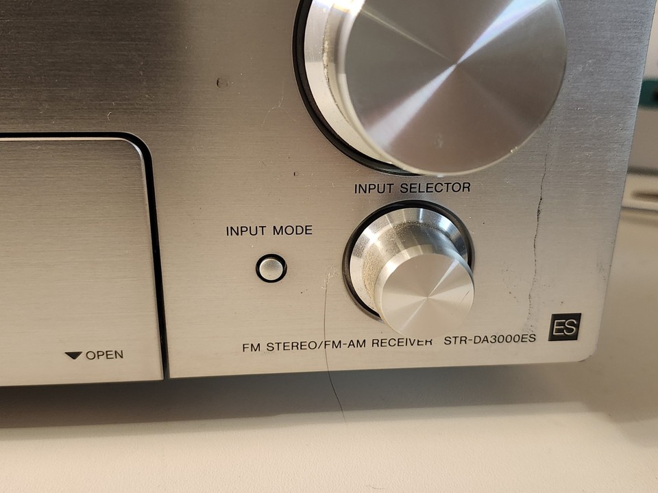 SONY STR-DA3000ES 7.1 Channel REFERENCE LINE RECEIVER TESTED WORKING | eBay