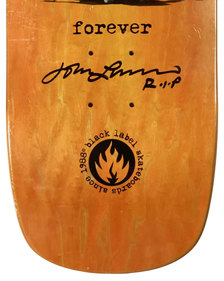 RARE SIGNED John Lucero Black Label John & Jeff Forever 9.25 Skateboard Deck | eBay