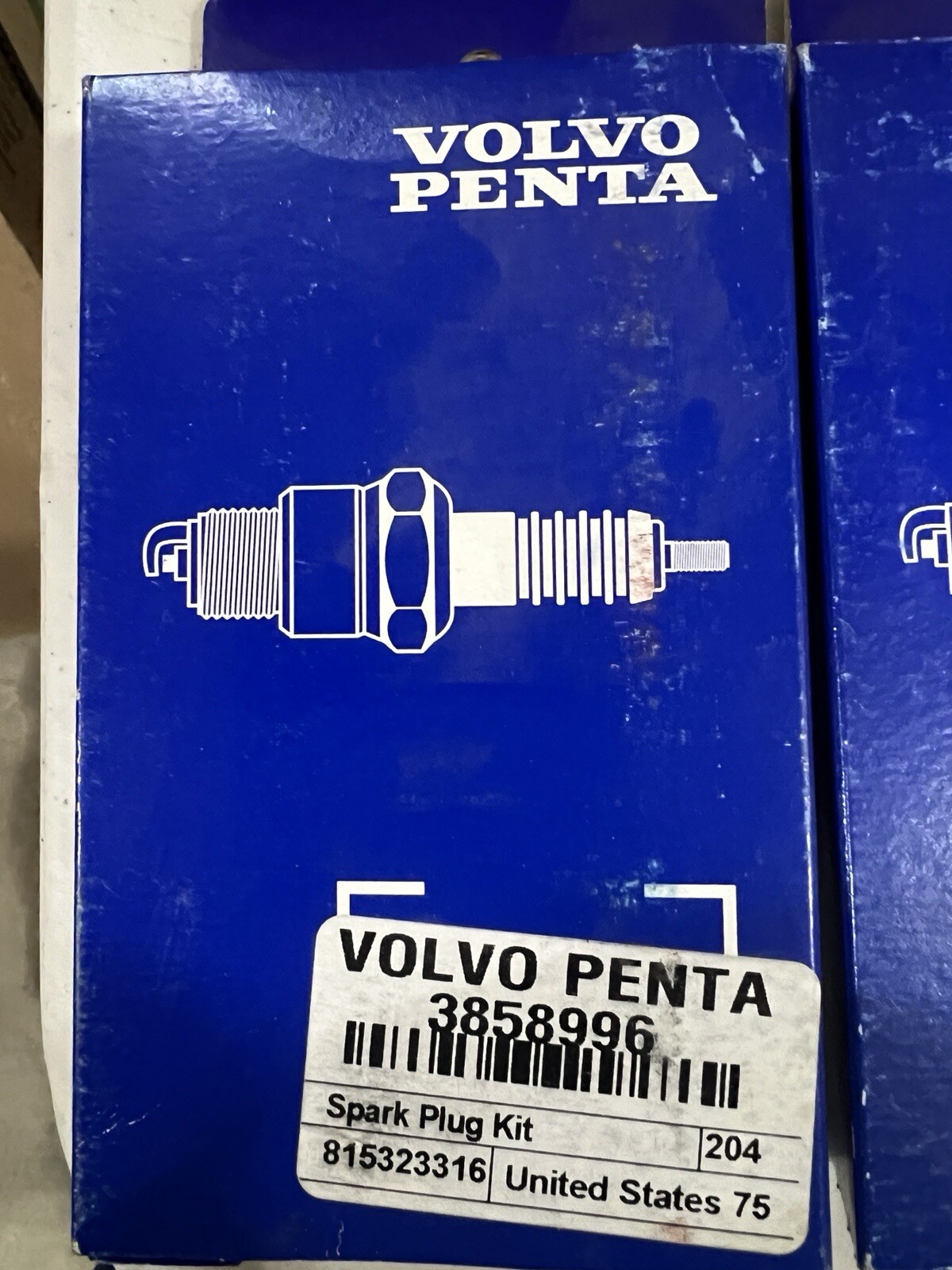 VOLVO-PENTA 3858996 - Alternative spark plugs
