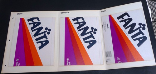 Vintage 1984 FANTA sample label for printing | eBay