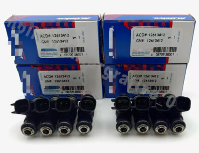 8PCS Genuine OEM Fuel Injector 12613412 For 2010-2013 Chevy Cadillac ...