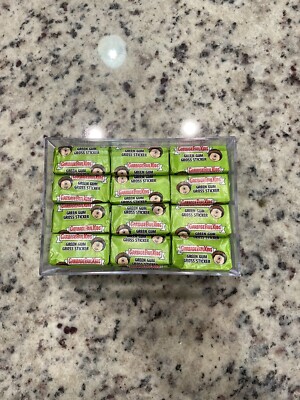 2003 Garbage Pail Kids All-new Series 1 Green Gum With Gross Stickers ...