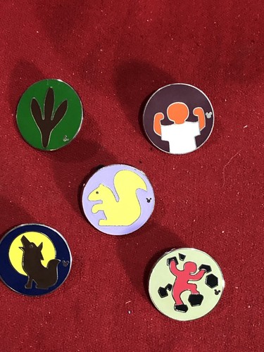 5 Disney pins Up - Russel's Wilderness Explorers Badges as seen lot X ...