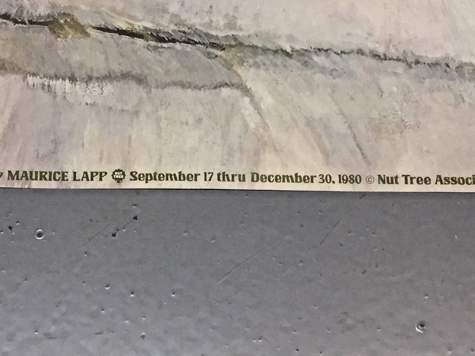 Vintage 1980 SALMON CREEK VILLAGE NUT TREE POSTER @ VACAVILLE CA by ...