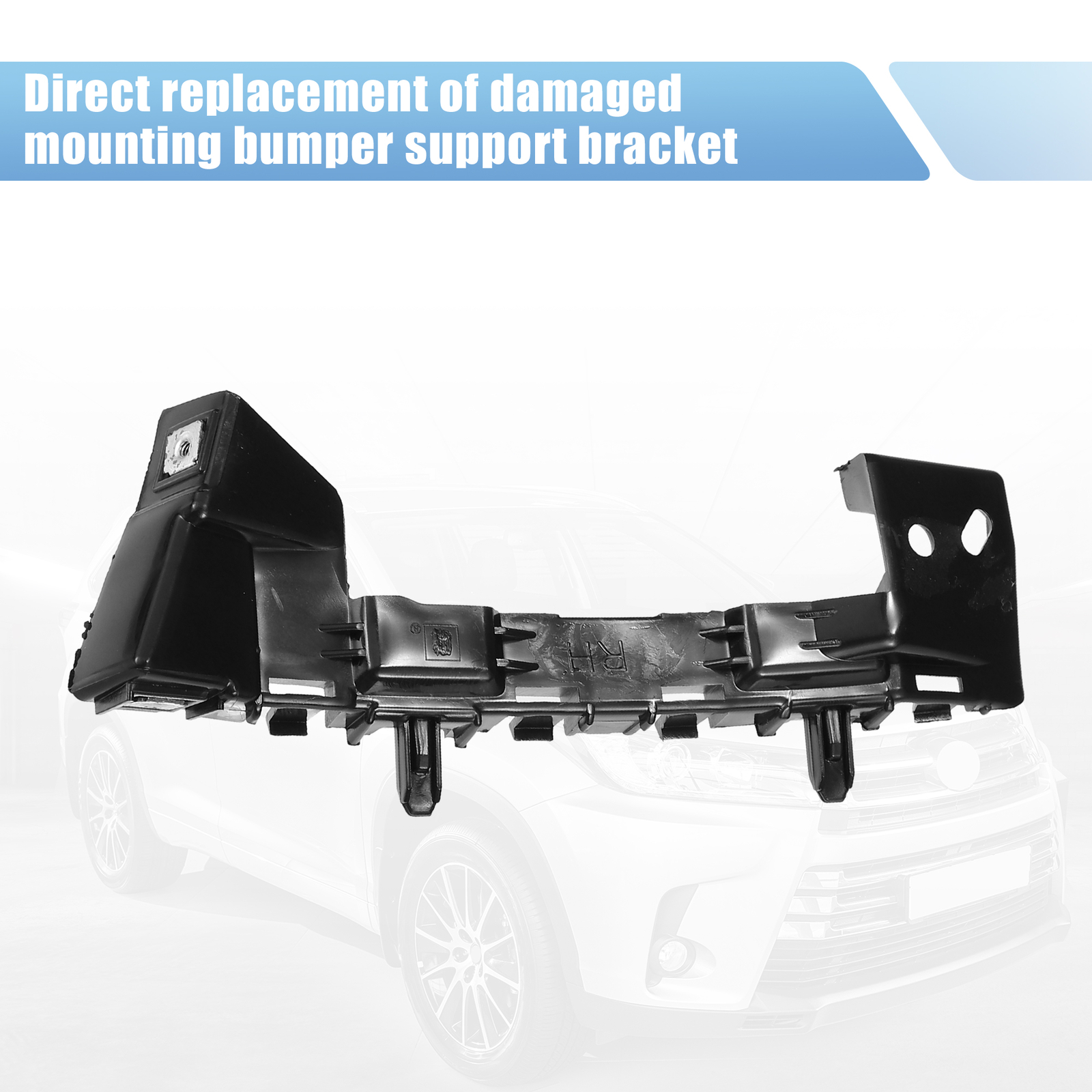 Front Bumper Mounting Support Bracket TWO Custom for Chevrolet Cruze ...