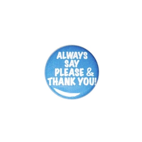 Always Say Please & Thank You Politeness Be Polite Fridge Magnet Cute 1 ...