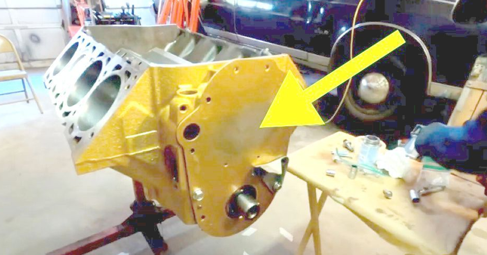 1964-1979 Oldsmobile 307 350 400 403 455 Timing Chain Cover GM OEM ...