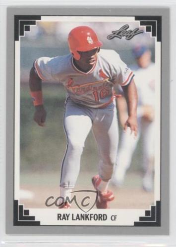 1991 Leaf Preview #10 Ray Lankford St. Louis Cardinals Baseball Card | eBay