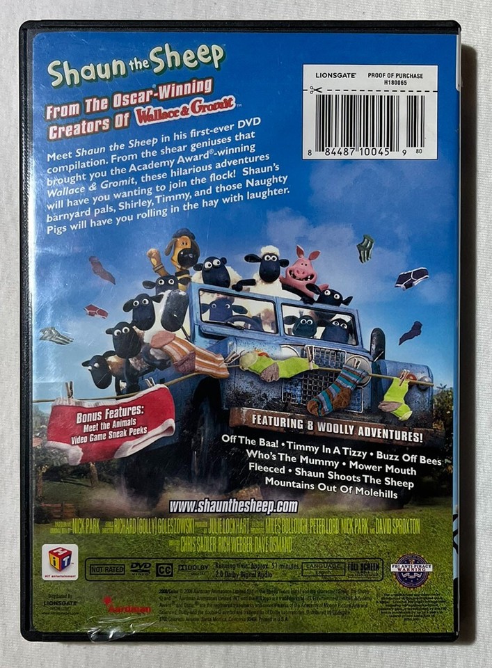Shaun the Sheep: Off the Baa! - DVD By Shaun the Sheep - VERY GOOD ...