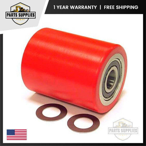 Ultra Poly on Aluminum Load wheel for Crown Pallet Jack PTH50 | eBay
