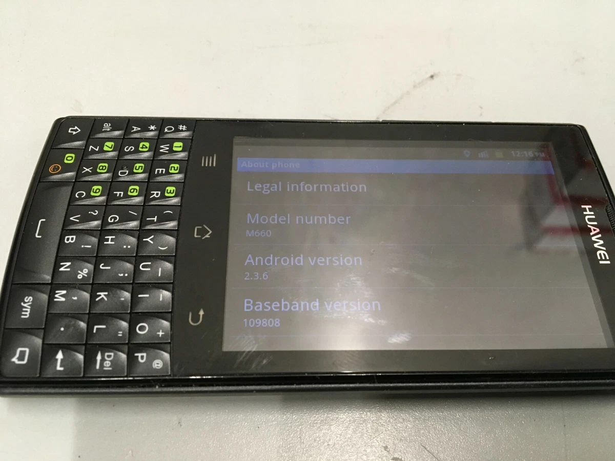 Cricket Huawei Cell Phone