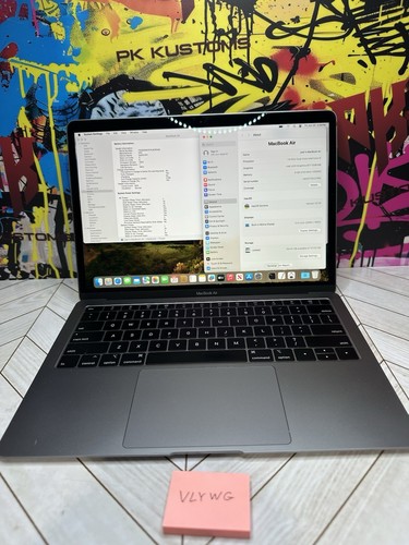 Apple MacBook Air A1932 Intel Core i5-8210Y @ 1.6GHz 8GB RAM 128GB SSD ...