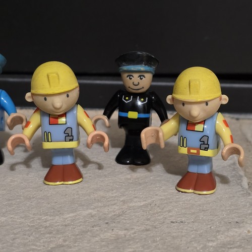 Brio Railway Lot of 6 Miniature People 2" Figure Bob the Builder Spud ...