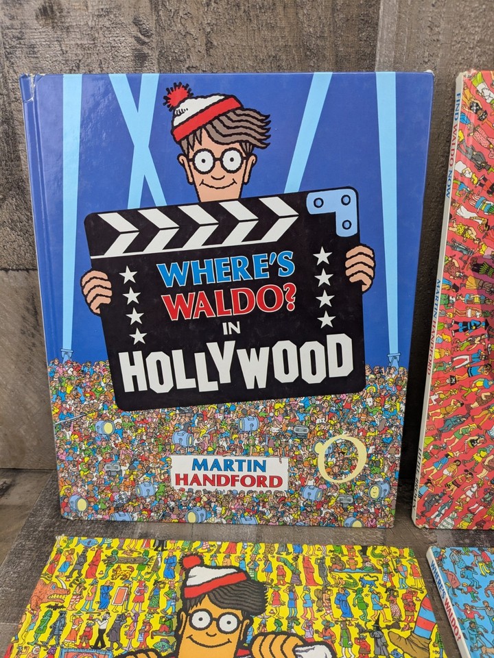 VTG Where’s Waldo Lot of 4 The Great Waldo Search Find Waldo Now ...