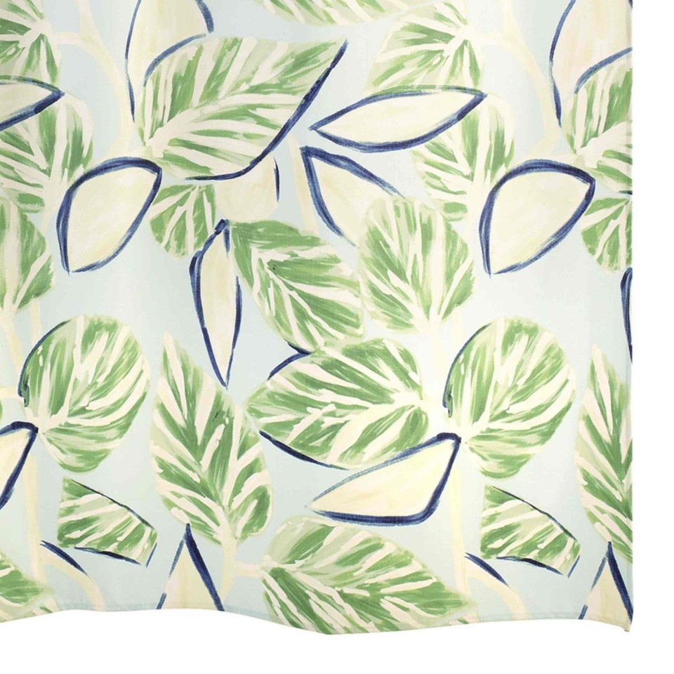 Nicole Miller - Shower Curtain, Water-Resistant Polyester 72" Curtain ...