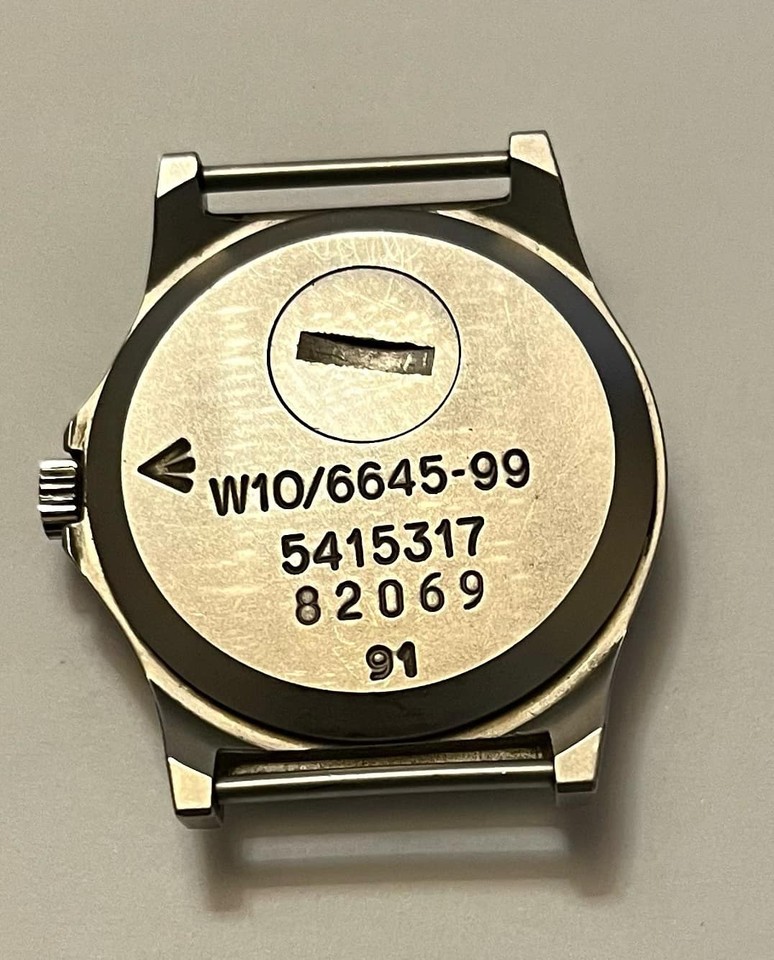 CWC BRITISH ARMY ISSUED WATCH. Gulf War 1 era. G10. 1991. 100% genuine ...